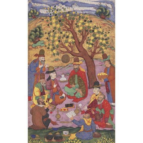 Painting the Persianate World: Portable Images on Paper, Cloth and Clay ...